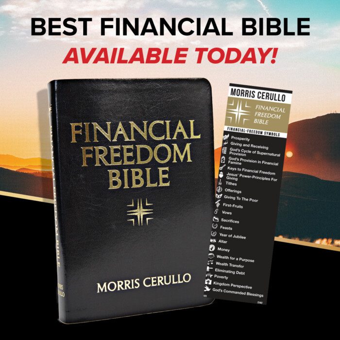 Financial Freedom Bible and Bookmark | Morris Cerullo World Evangelism ...
